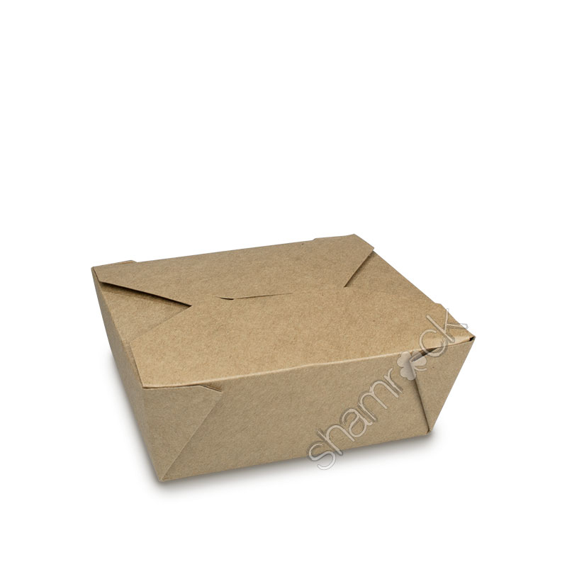 O'Kelly | Kraft Small Food Box Shamrock 150x120x65 #1.5